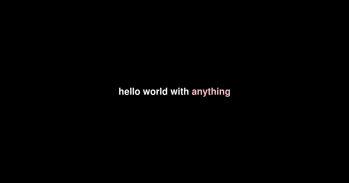 typed-string-interpolation react example - Codesandbox