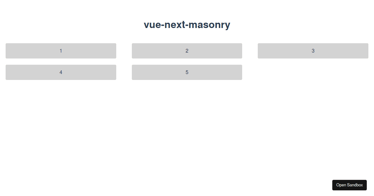 vue-next-masonry (forked) - Codesandbox vue-next-masonry (forked) - Codesandbox