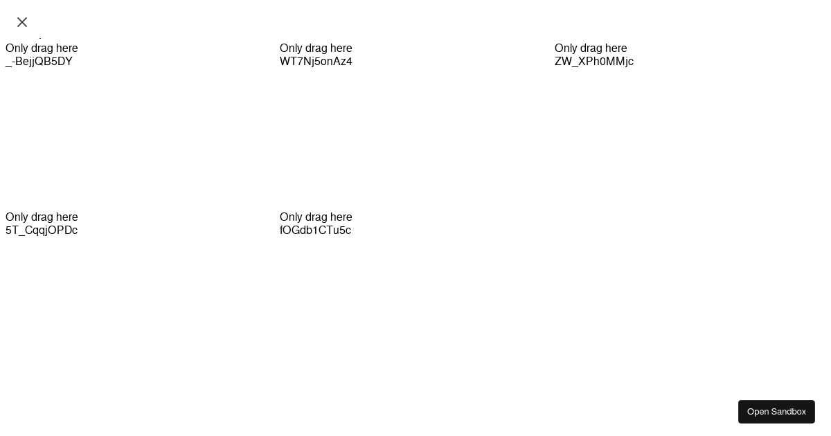 Grid Drag Example (forked) - Codesandbox