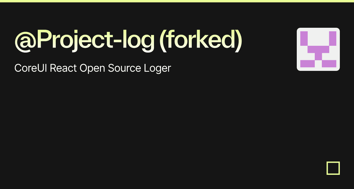 @Project-log (forked) - Codesandbox