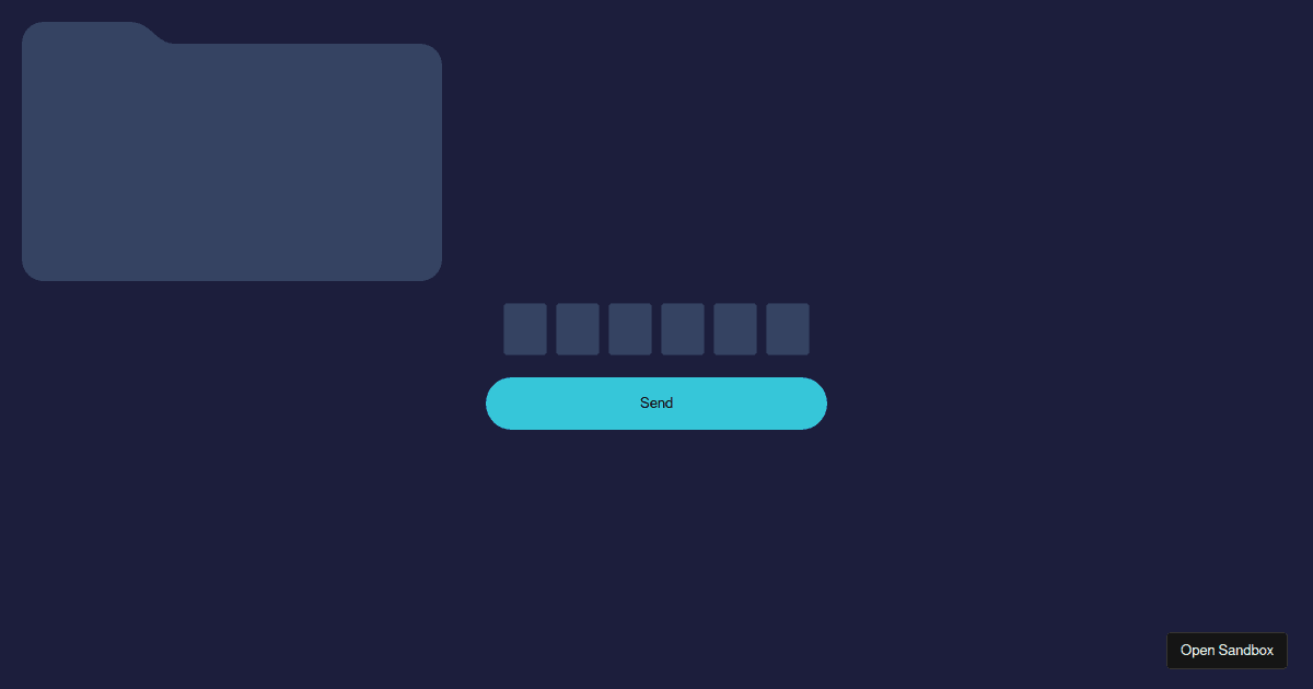 Code Verification - Codesandbox
