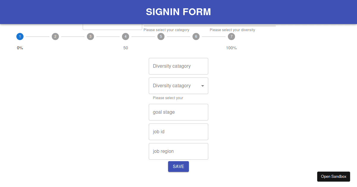react - Codesandbox