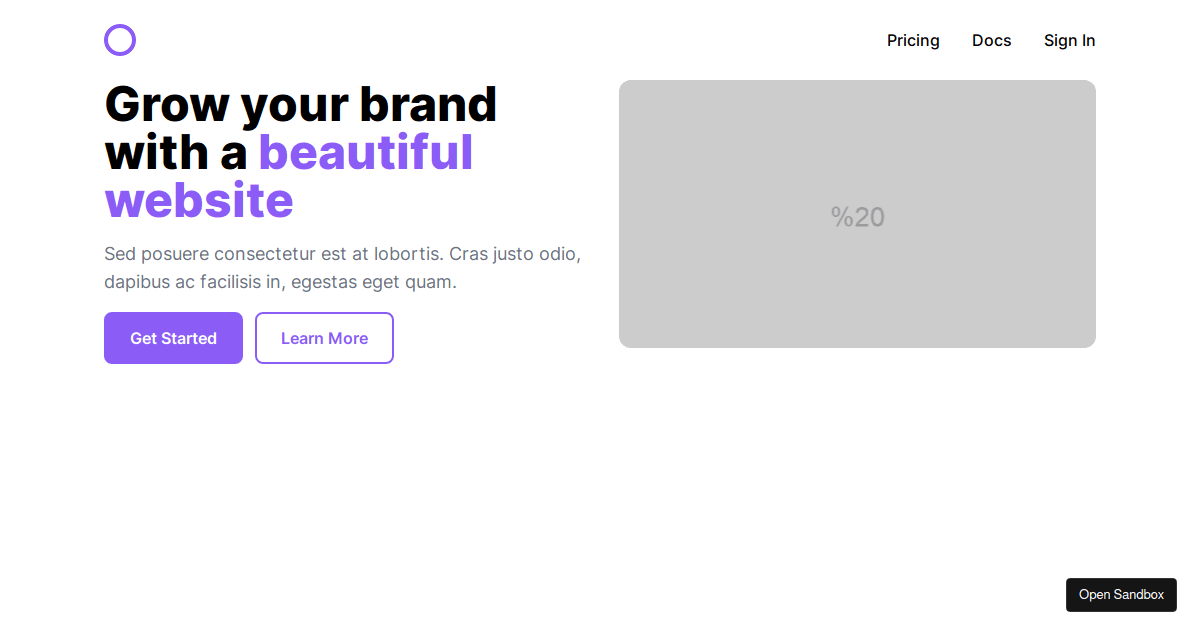 responsive-hero-solution - Codesandbox