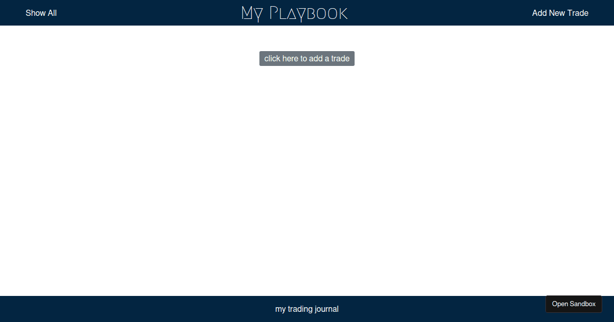 arinarjani/trading-journal - Codesandbox