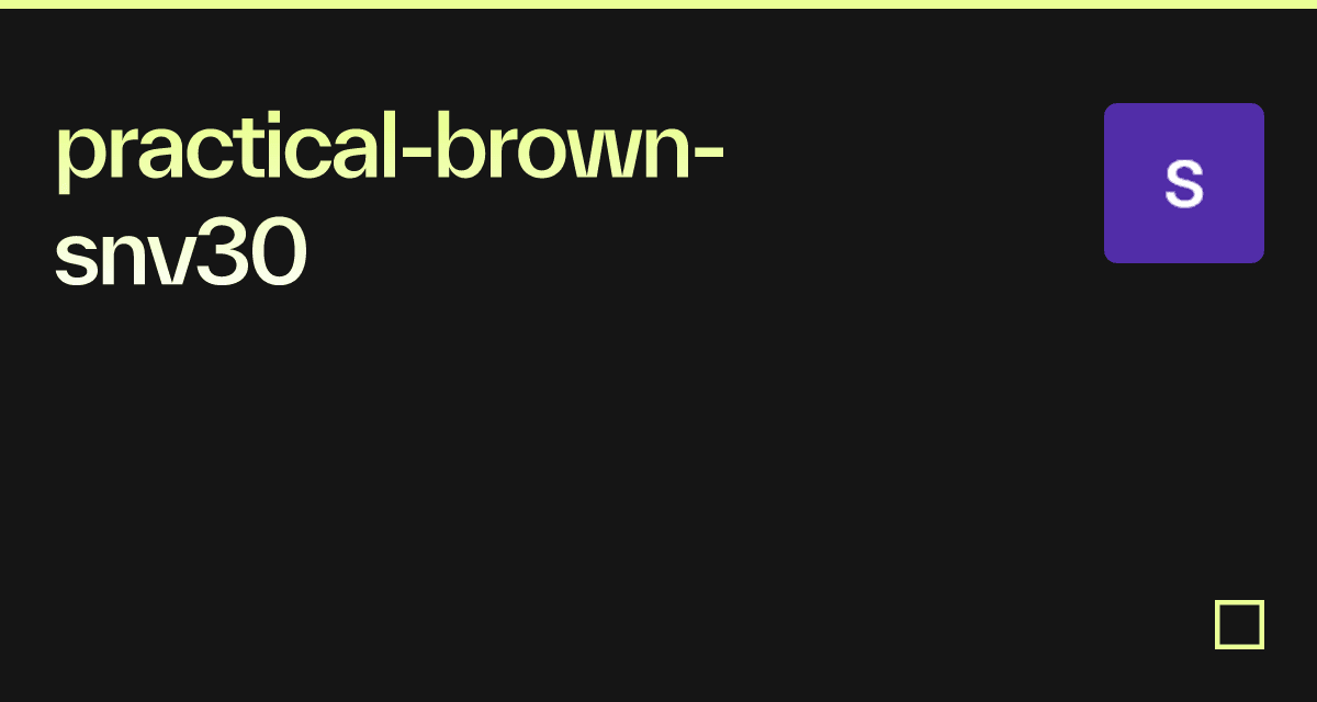 practical-brown-snv30 - Codesandbox