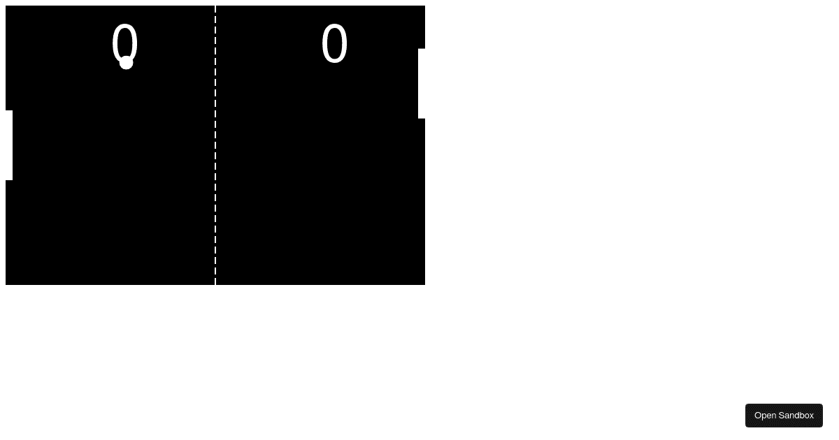 ping-pong-game - Codesandbox