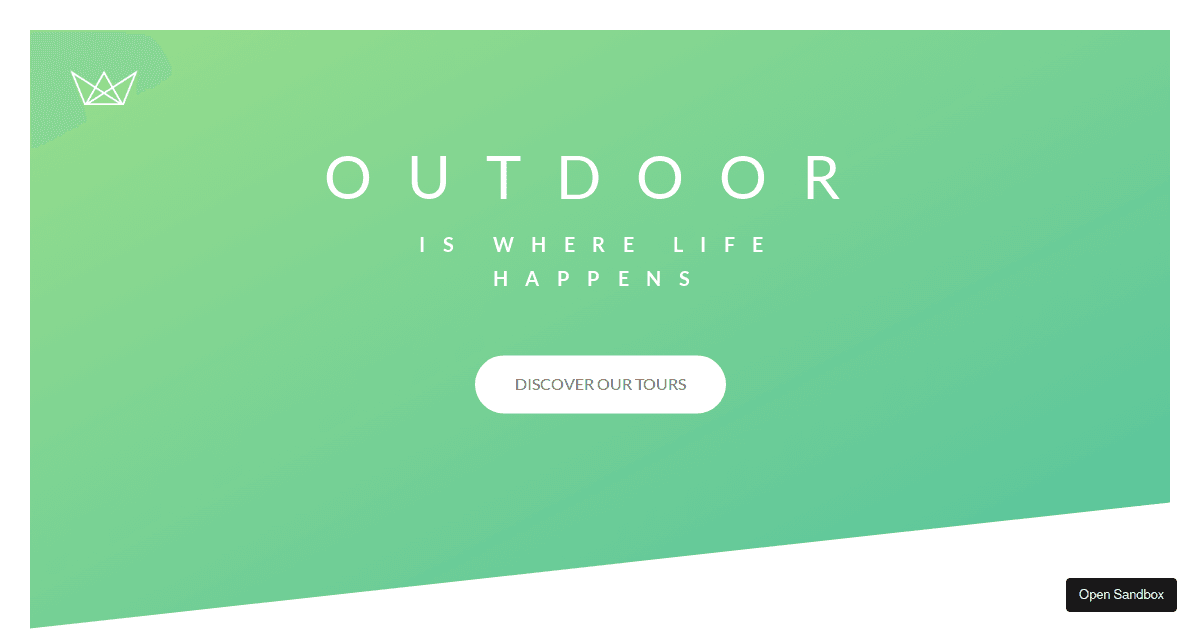 Natours - Codesandbox