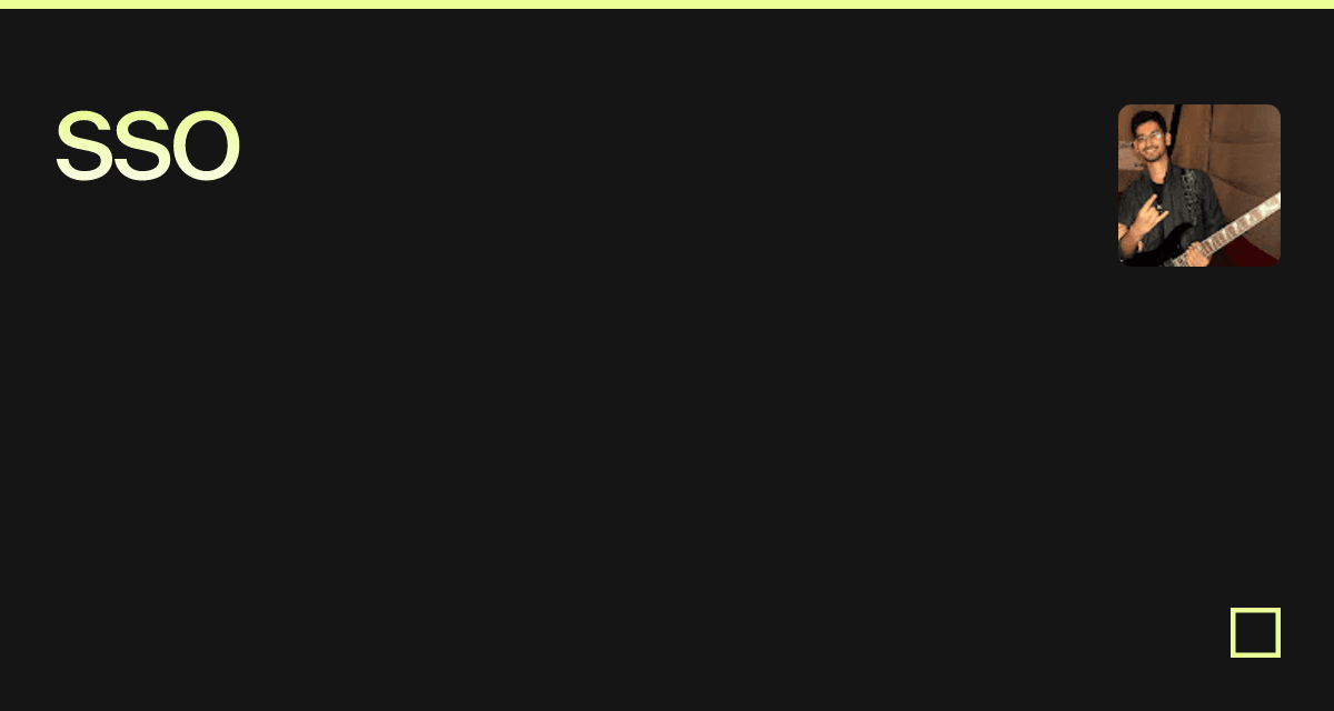 SSO - Codesandbox