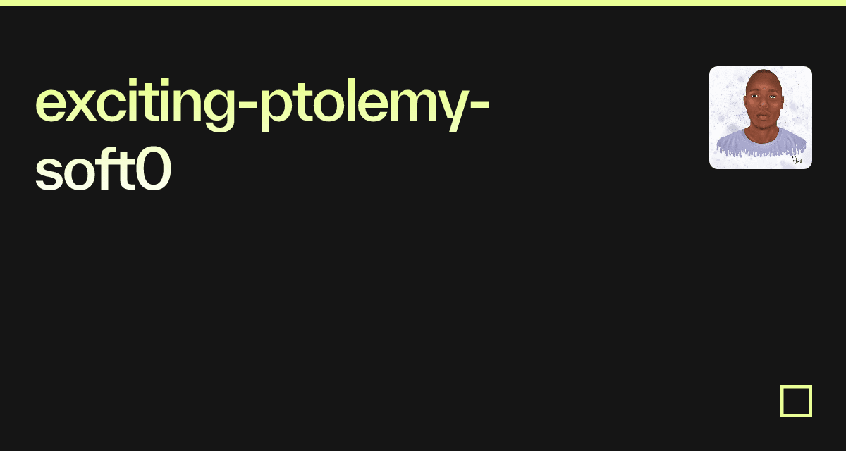 exciting-ptolemy-soft0 - Codesandbox