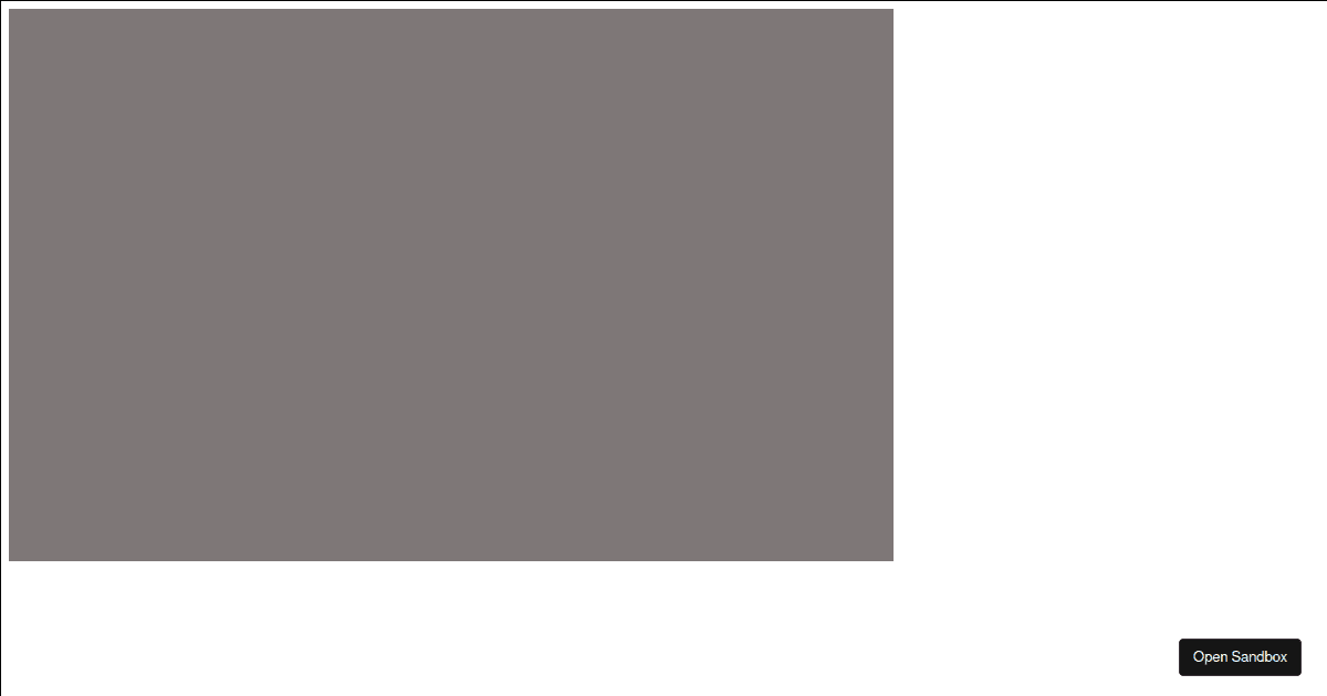 draw rectangle react - Codesandbox