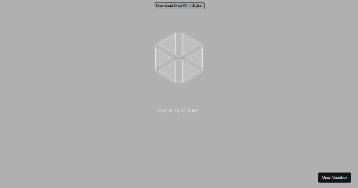 Styledexcelsheet Forked Codesandbox