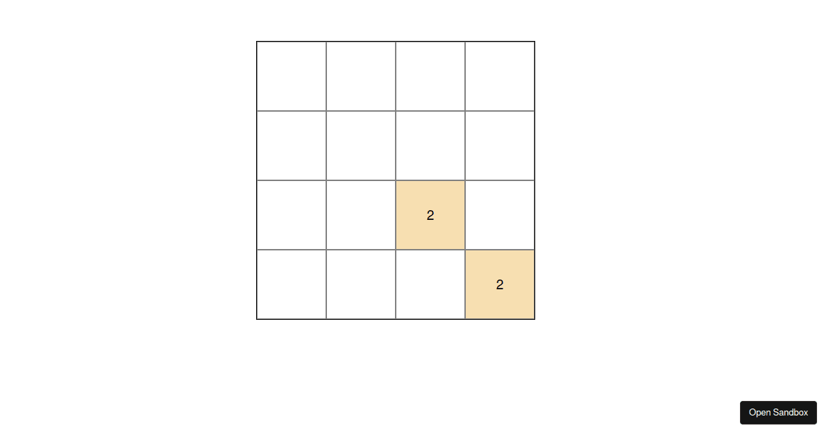 manojvicky/2048 - Codesandbox