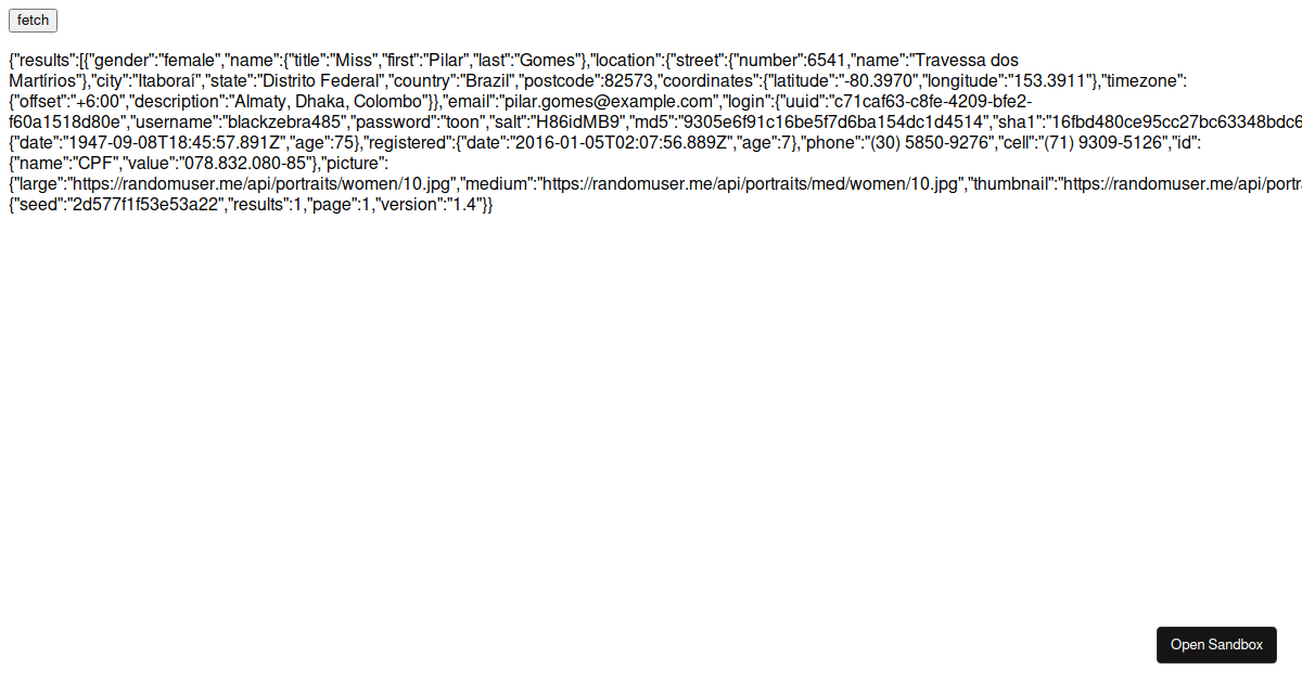 React/Async/Await/Demo/async in useEffect - Codesandbox
