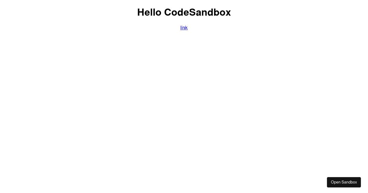 TanStack Router Playground (forked) - Codesandbox