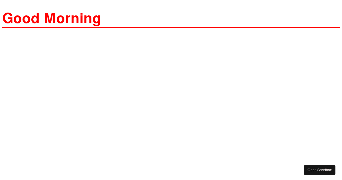 React Styling Practice Codesandbox 7562