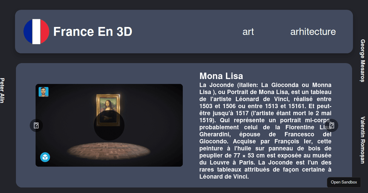 france-en-3d - Codesandbox