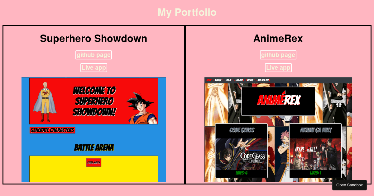 Teach React Starter Codesandbox