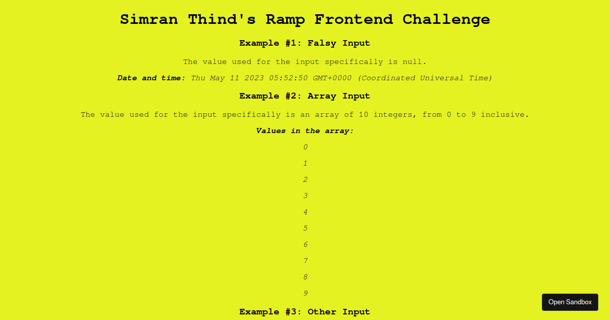 st-ramp-frontend-challenge - Codesandbox