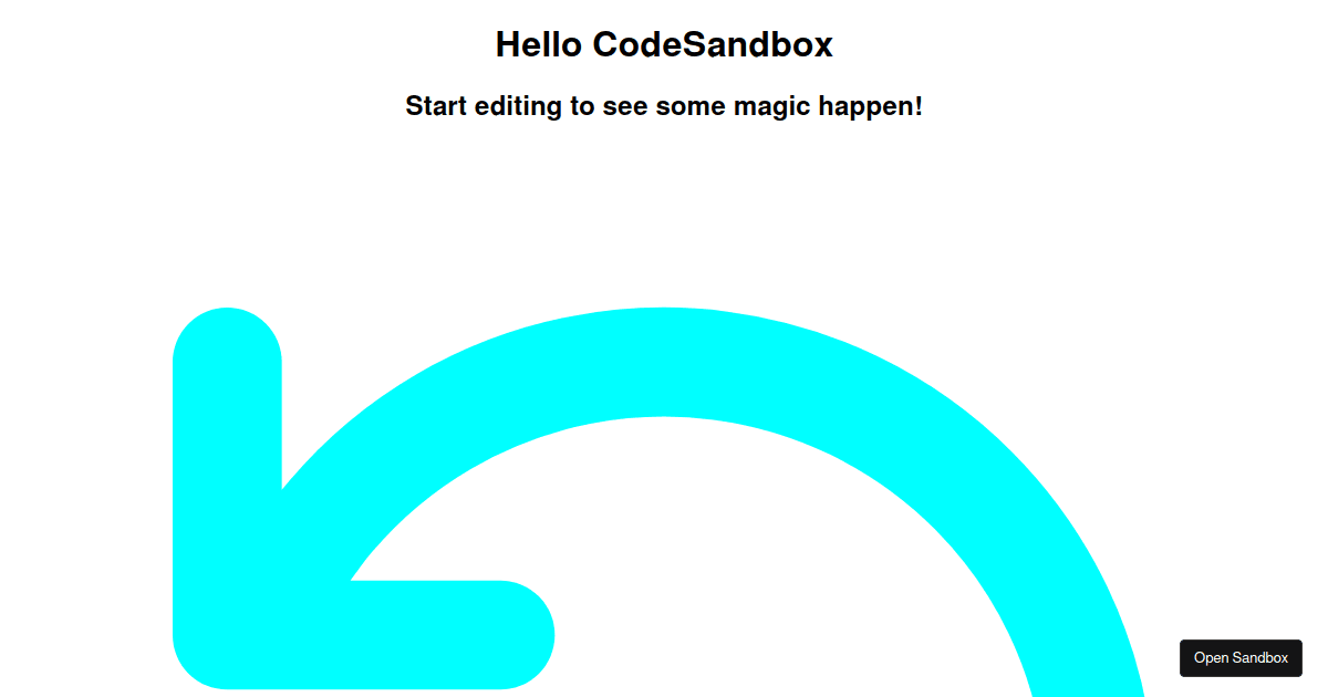 svg icon - Codesandbox