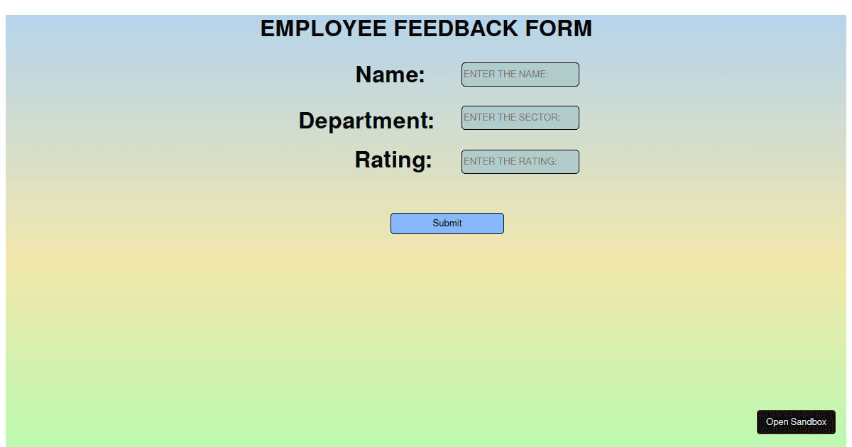 PrasannaKumar999/react2 - Codesandbox