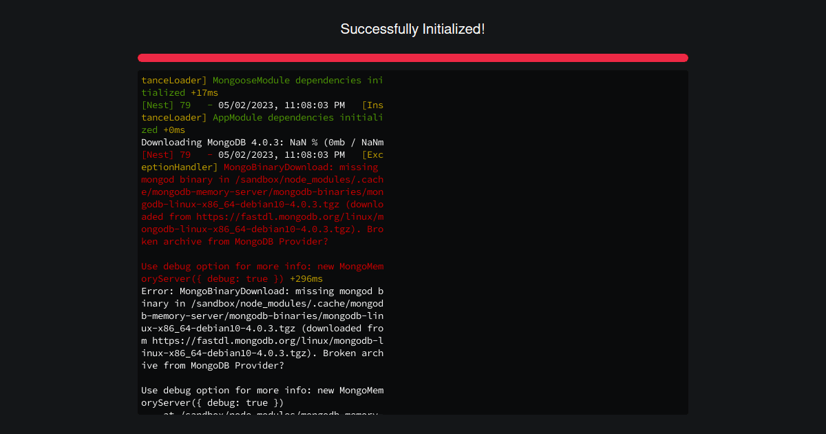 muddy-fire-srgyd - Codesandbox
