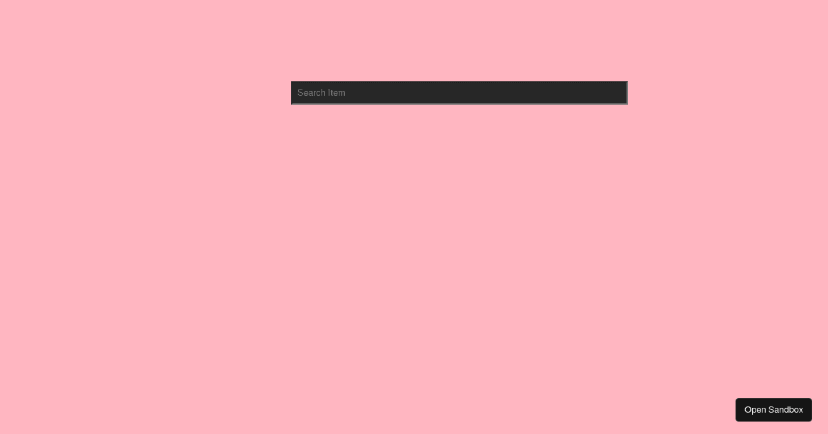 autocomplete-dropdown-search-vanillajs - Codesandbox