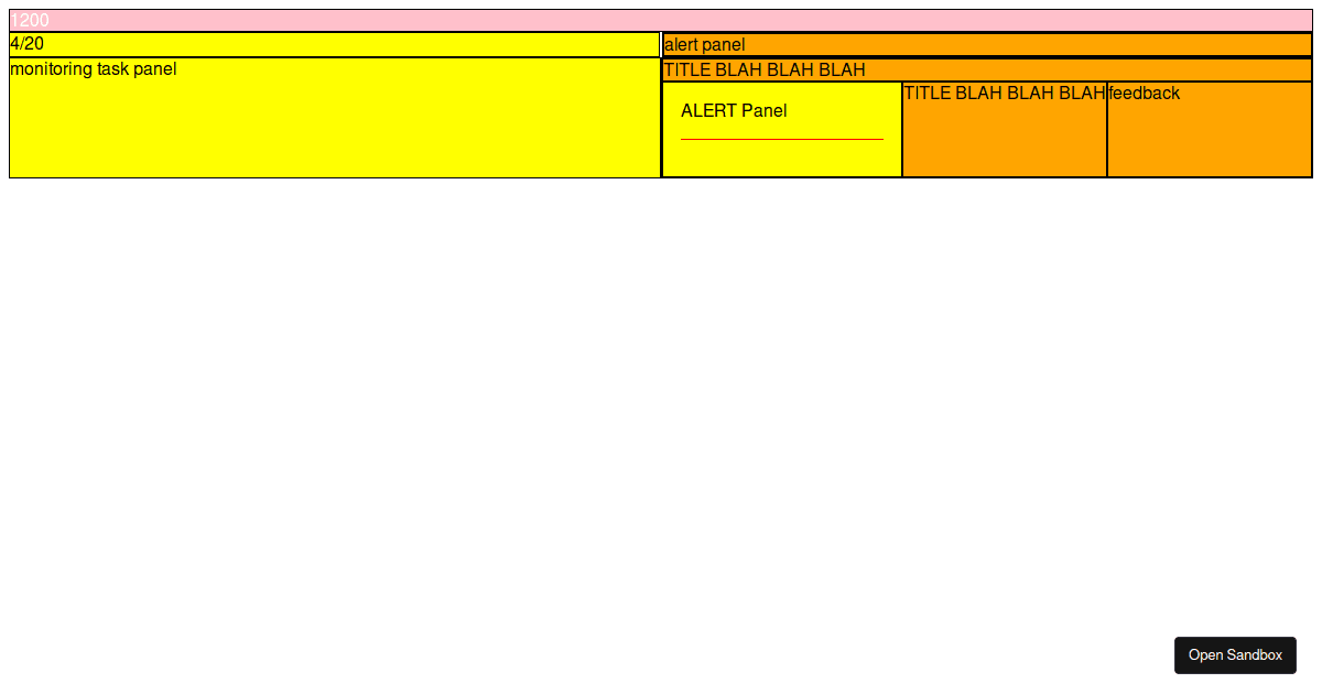 Responsive-Grid-System Fractions - Codesandbox