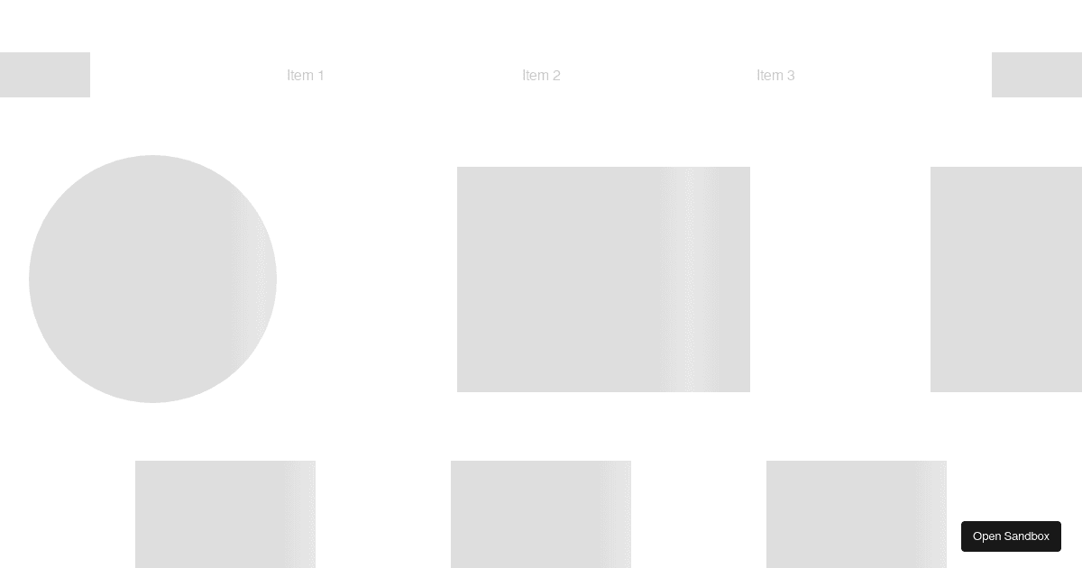 React Loading Skeleton Codesandbox