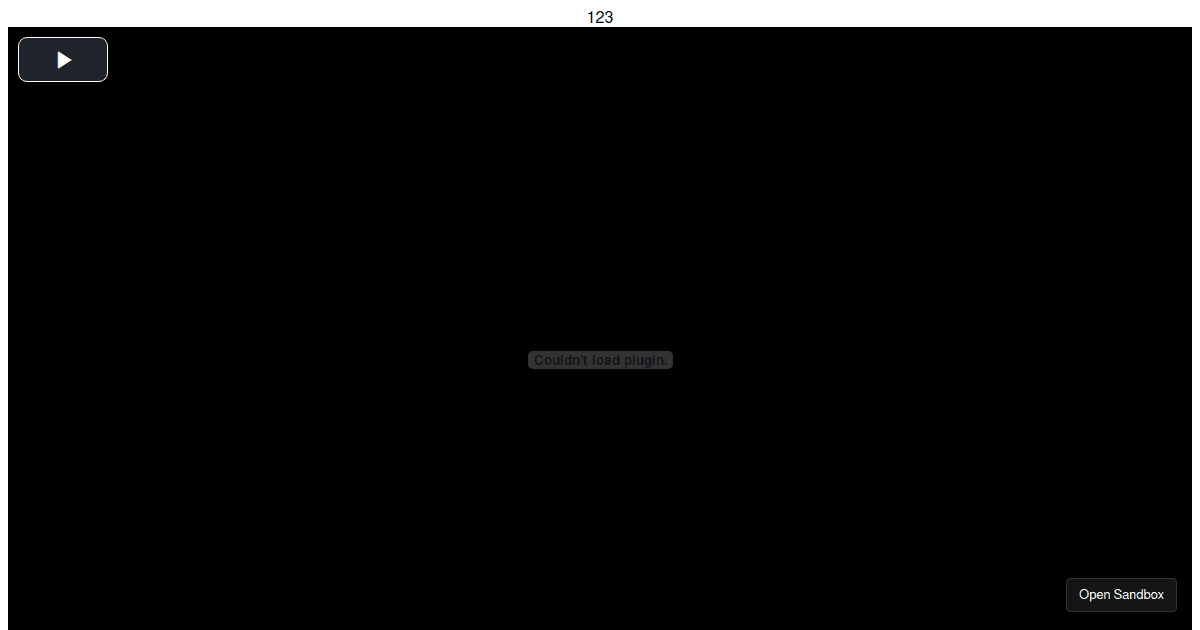 rtmp-player - Codesandbox