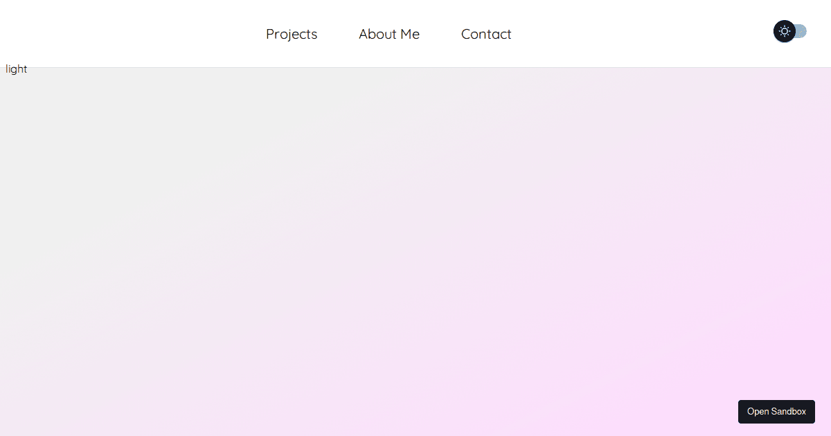 React Typescript Codesandbox