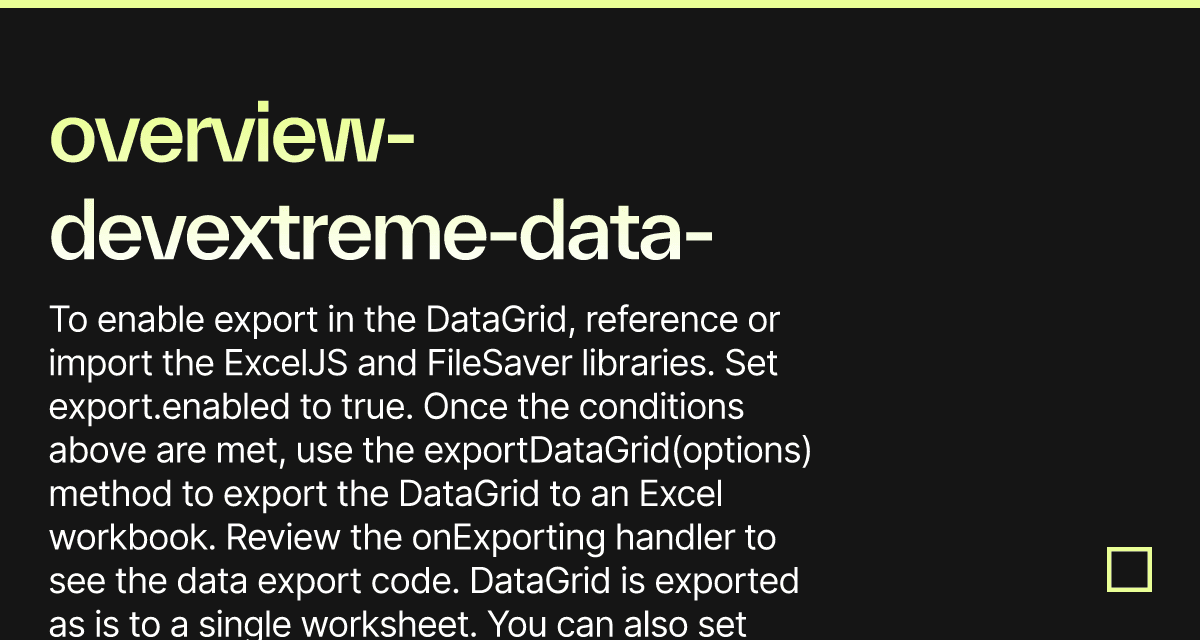 overview-devextreme-data-grid-forked - Codesandbox