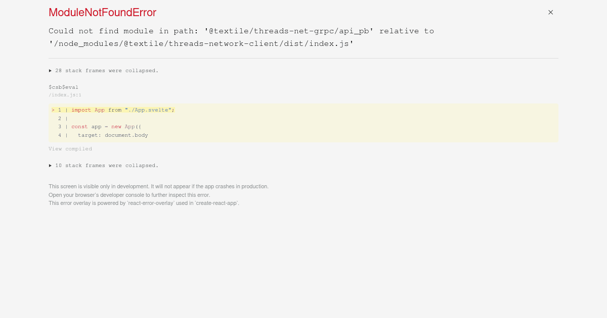 threads-textile-su2r8 - Codesandbox