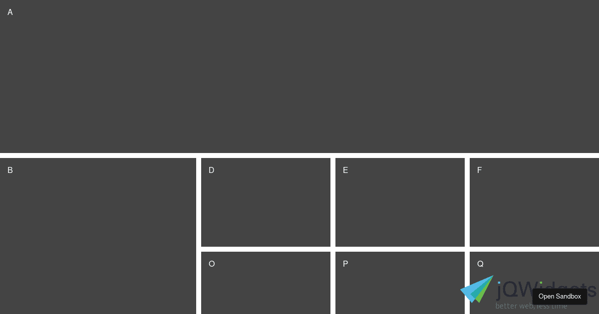 angular-framework-nested-grid - Codesandbox