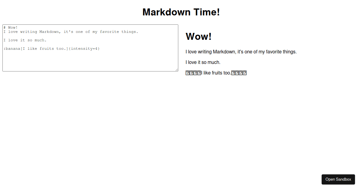 custom-markdown-rendering - Codesandbox