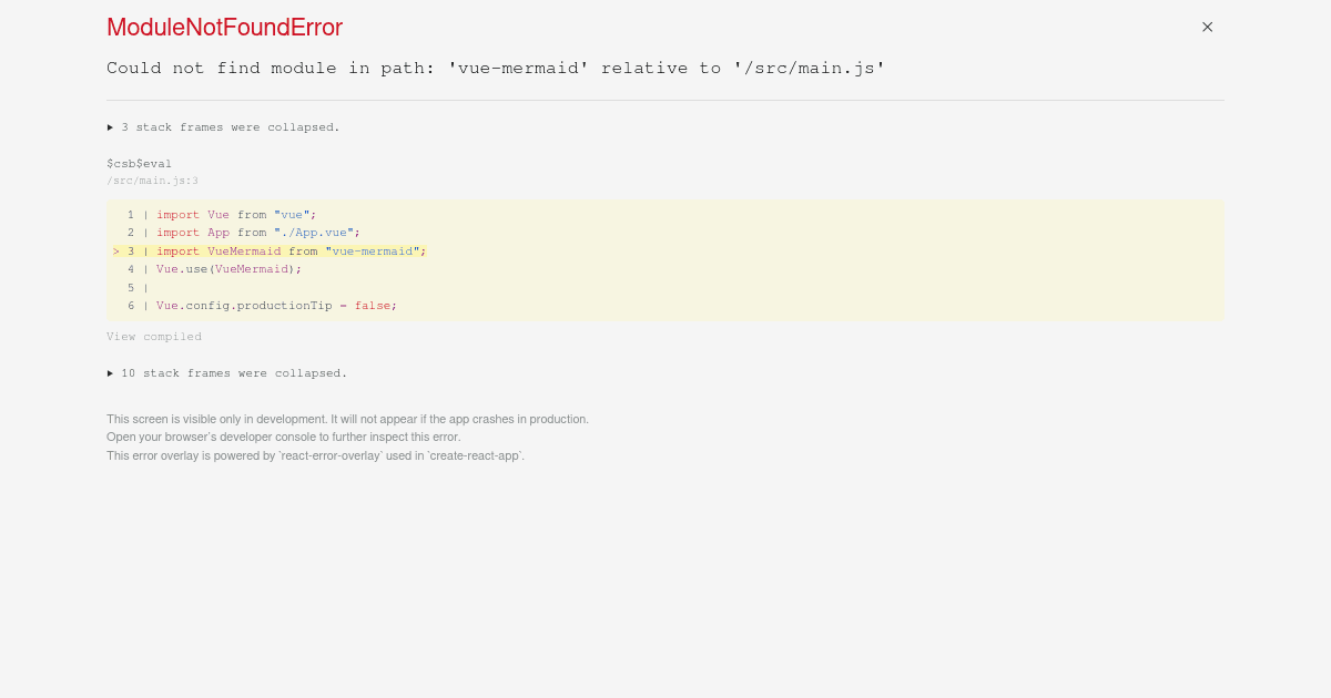 vue-mermaid (forked) - Codesandbox vue-mermaid (forked) - Codesandbox