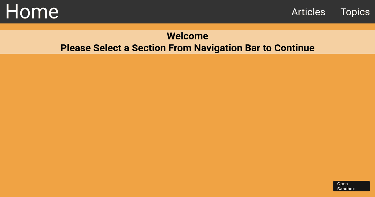 nc-news - Codesandbox