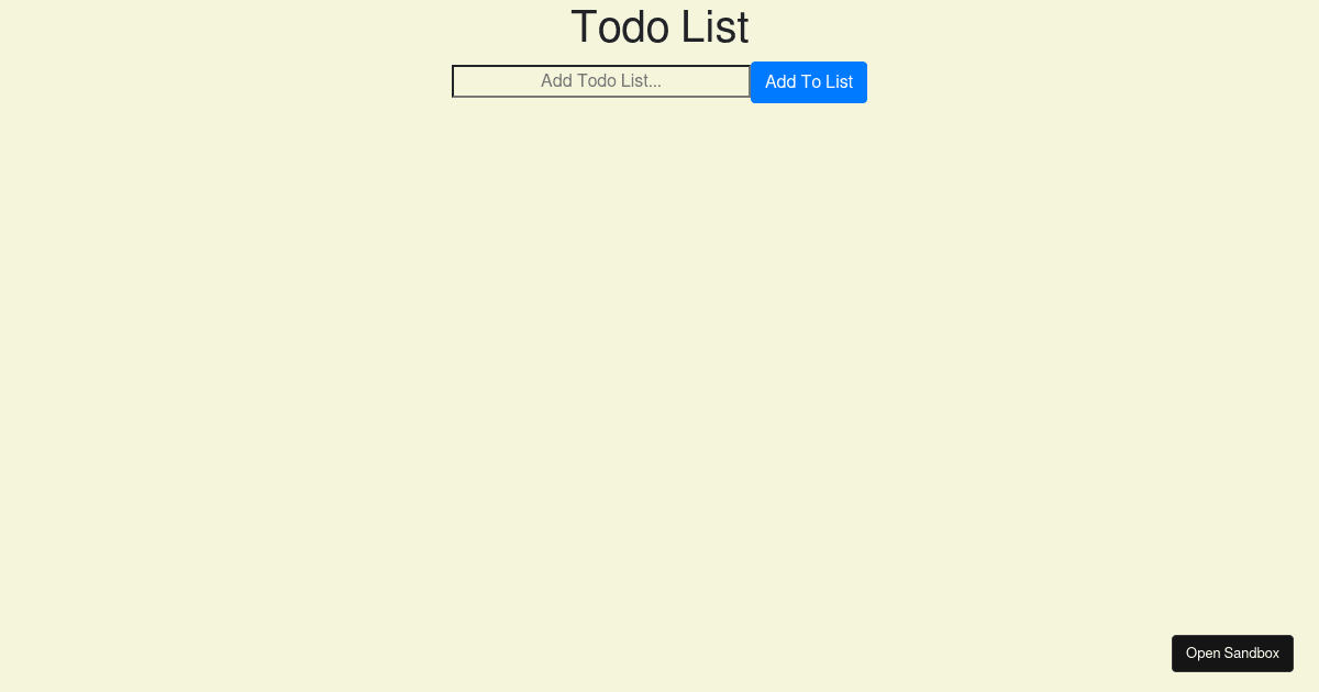 Assignment 8react Js Codesandbox