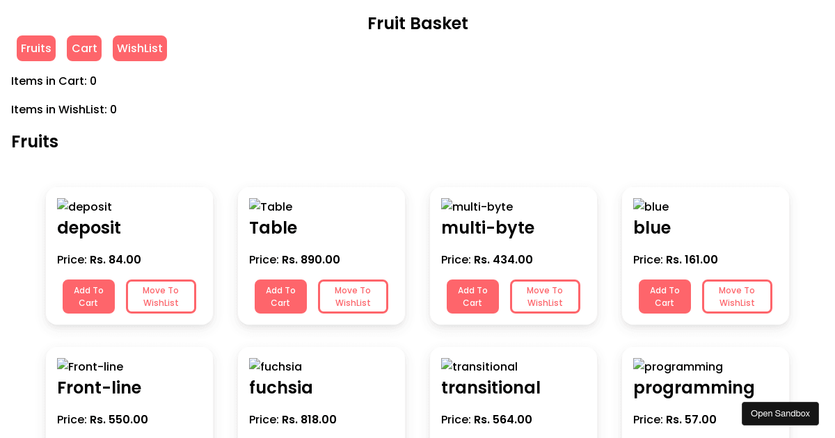 fruit-basket-complete-with-wishlist - Codesandbox