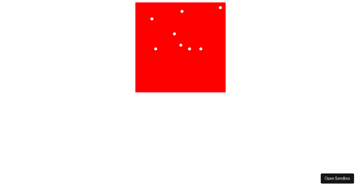 Circles Moving in Straight Lines - Codesandbox