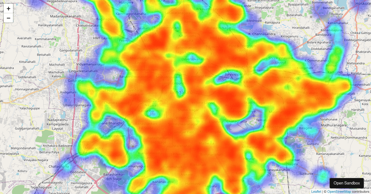 Heatmap RSSI (forked) - Codesandbox
