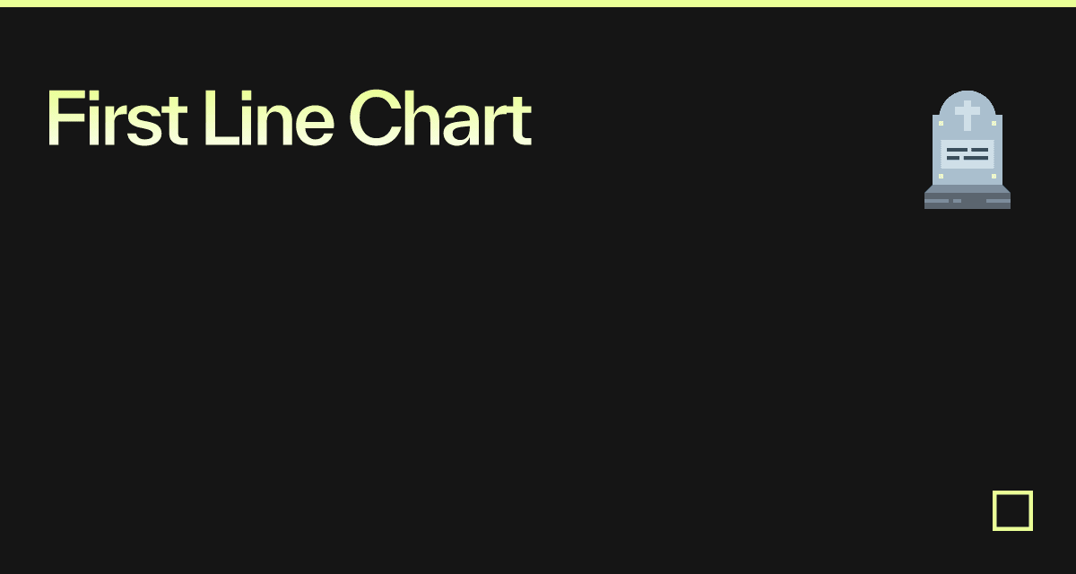 First Line Chart - Codesandbox