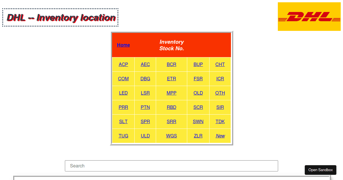 DHL_EMS_Project - Codesandbox