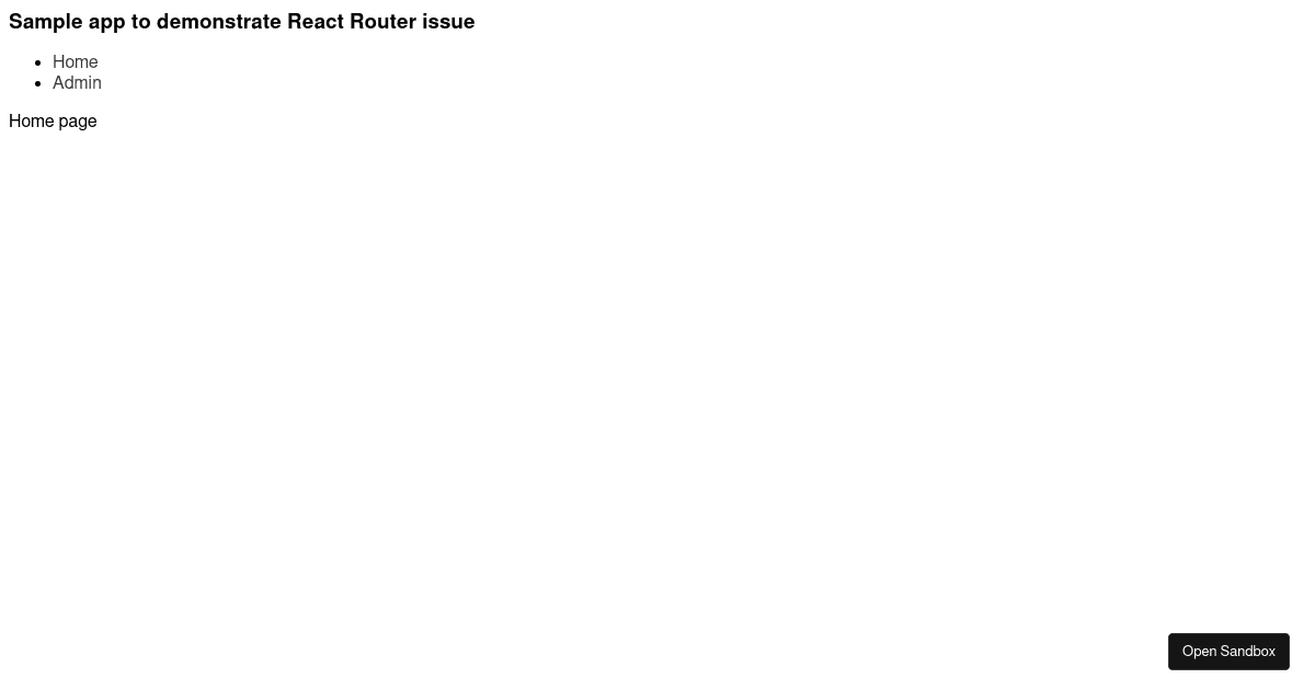 How To Create List And Detail View Using React Router Dom Forked Codesandbox