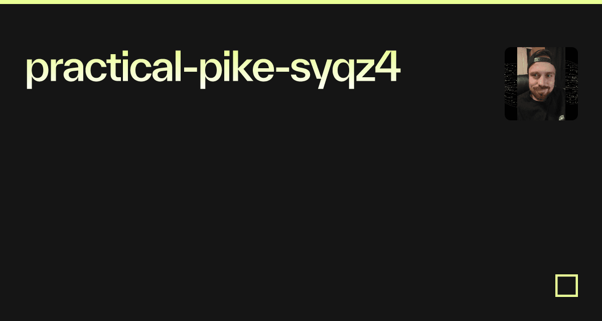 practical-pike-syqz4 - Codesandbox practical-pike-syqz4 - Codesandbox