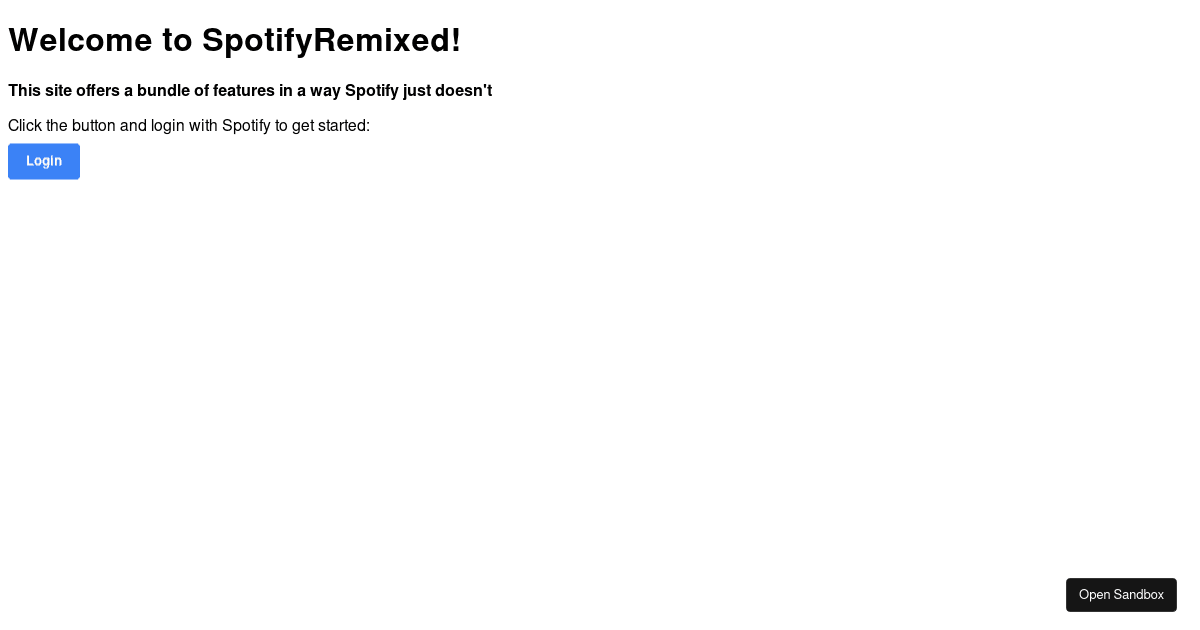 my-react-app - Codesandbox