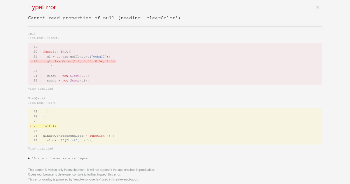 007 model-matrix-refactor - Codesandbox