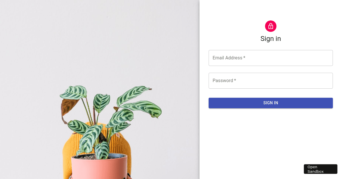 login-dashboard - Codesandbox