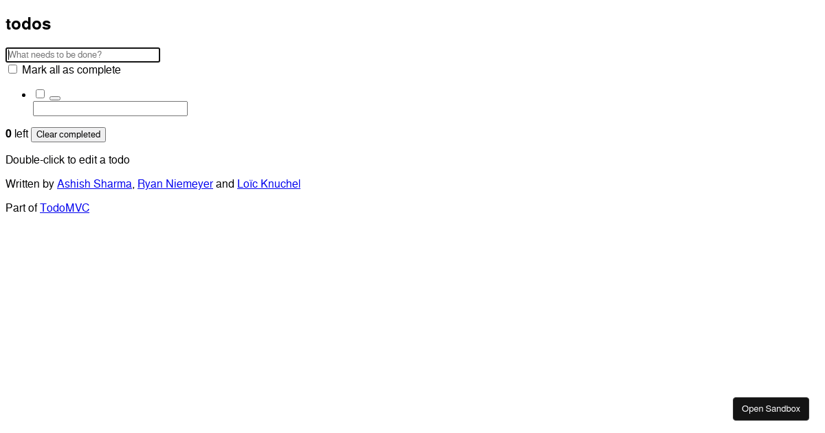 Tastejs Todomvc Knockoutjs Require Codesandbox