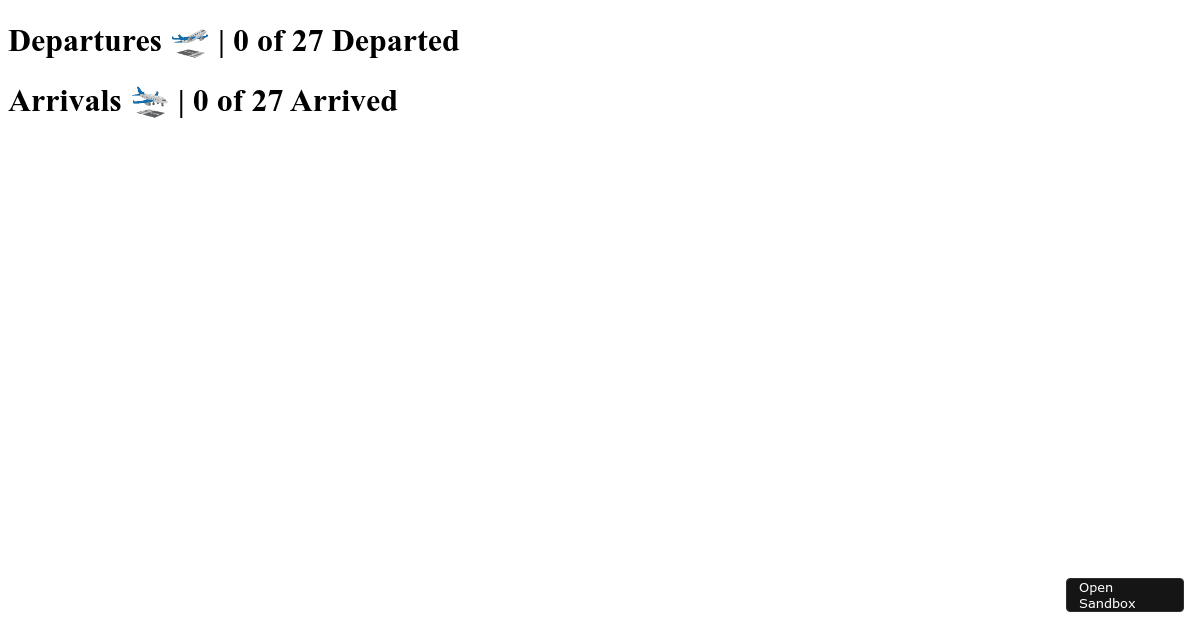 airport-challenge - Codesandbox