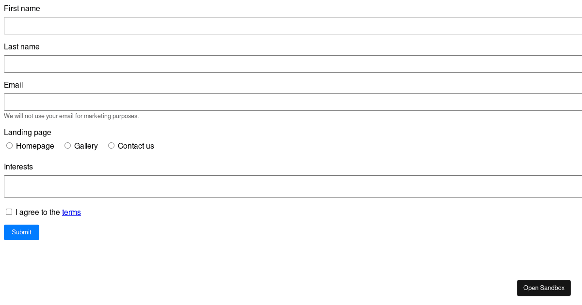 vue3-vuelidate-example (forked) - Codesandbox